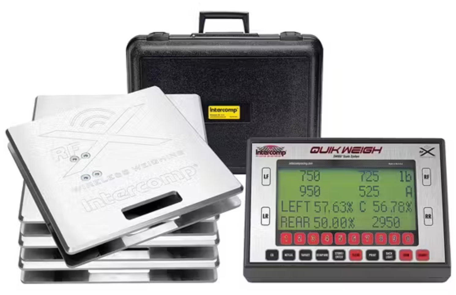 Intercomp SW650RFX Wireless & Bluetooth Corner Balance Scale Set ...