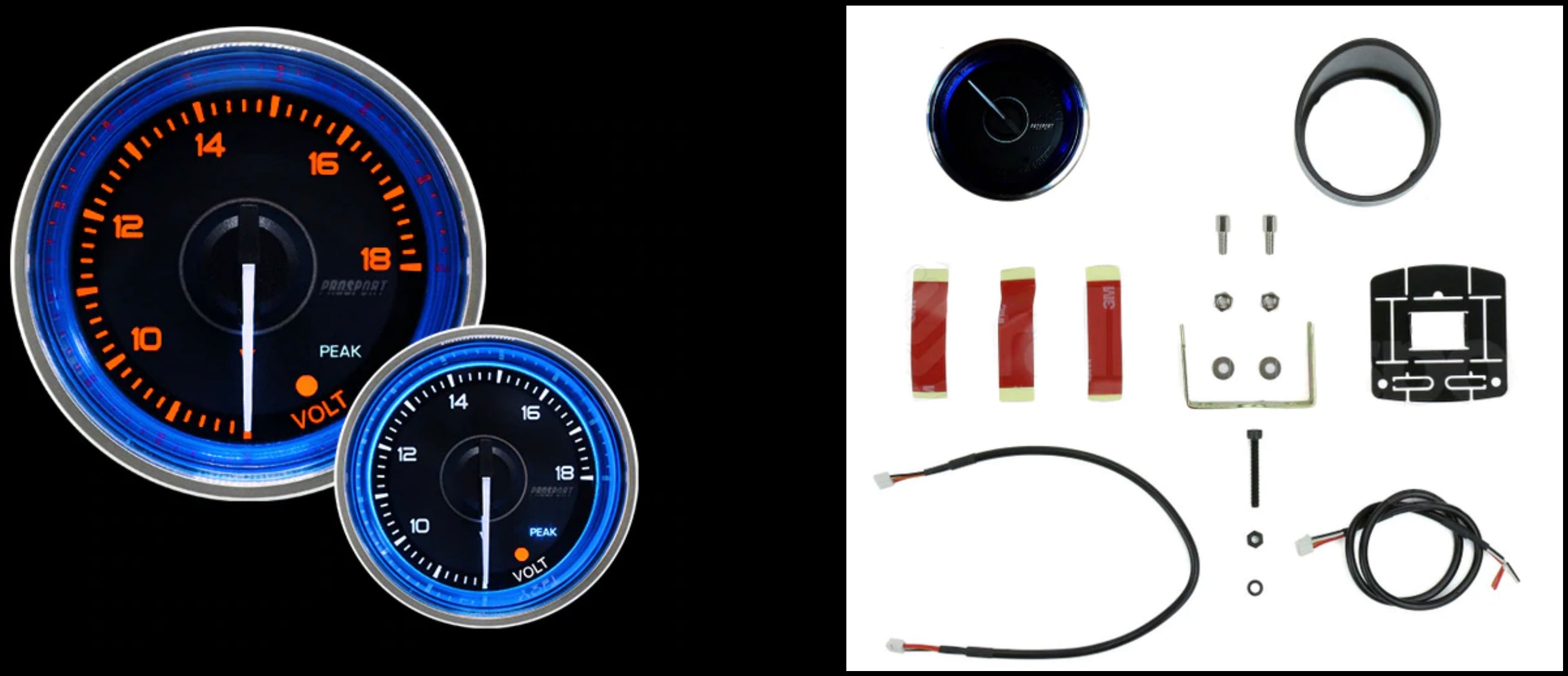 Prosport Performance Gauges 2 1/16” Crystal Blue Series – Everything VQ